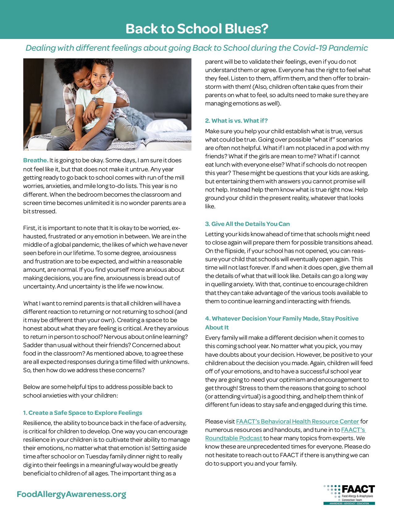 Behavioral Health | Back-to-School Blues | Back-to-School Blues ...