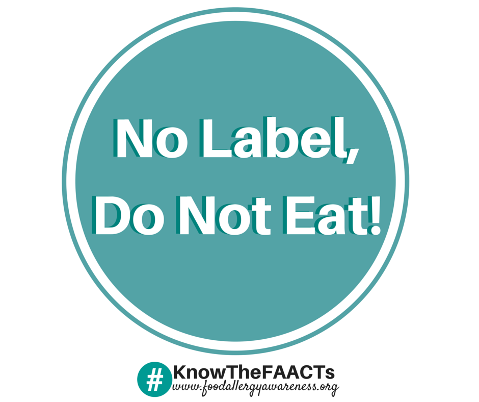 Food Allergy & Anaphylaxis | Food Labeling