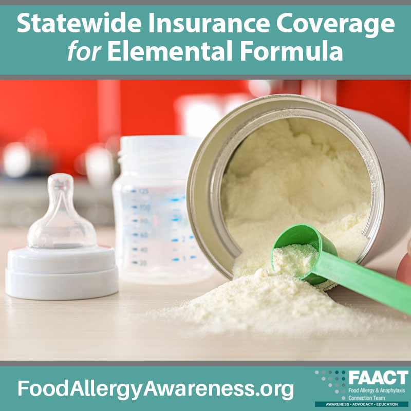 Government Relations | Statewide Insurance Coverage for Elemental Formula
